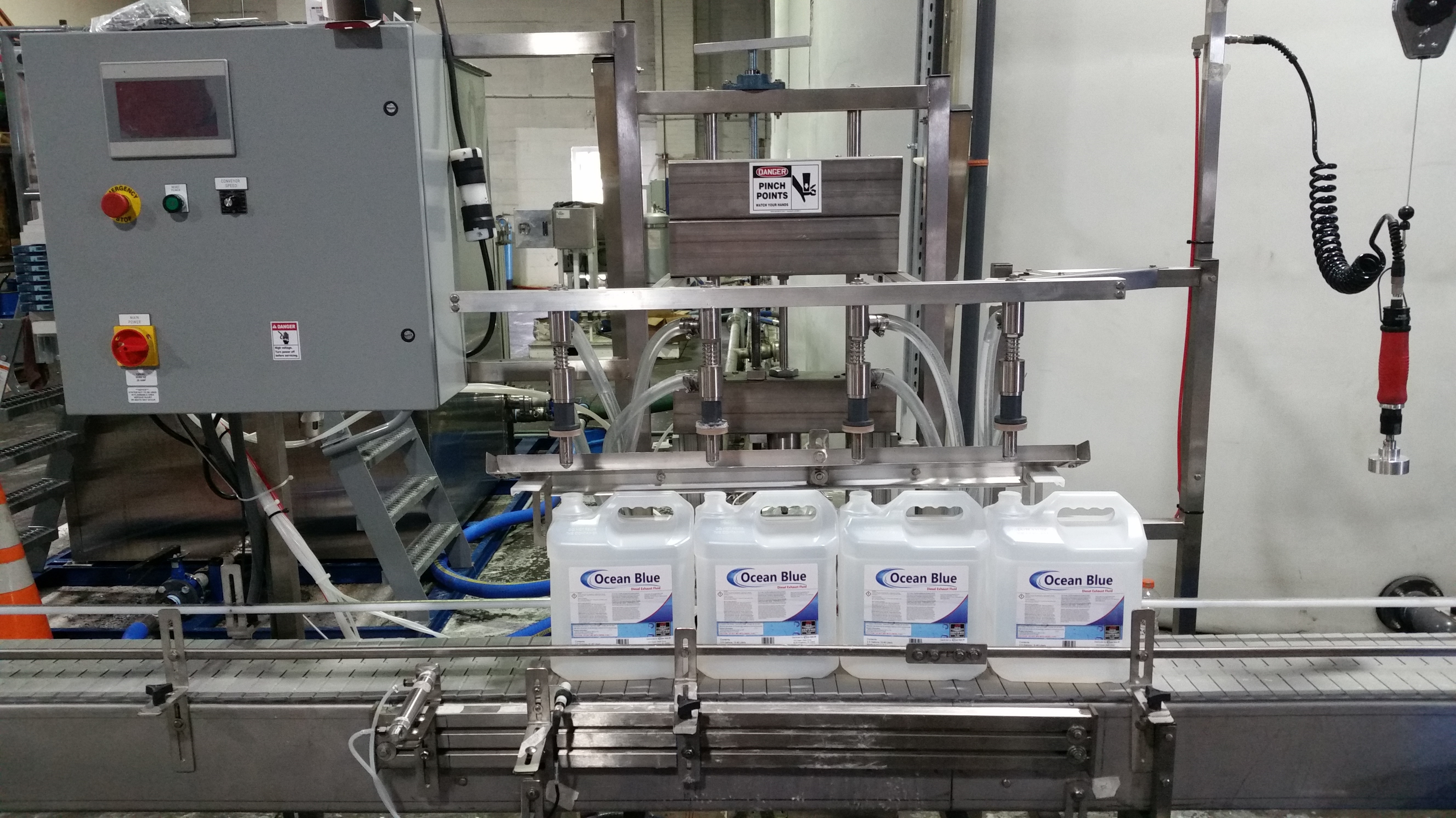 Ocean Blue 2.5 gallon packaging machine – JobbersWorld